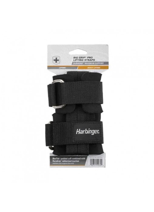 Кистевые лямки Harbinger Pro Lifting Straps купить в Украине | rocktape.ua